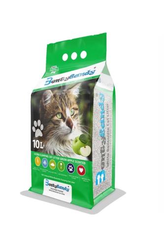 Benty Sandy 10 Lt Elma Kokulu Kalın Kedi Kumu - 500190 - 69.07 TL + KDV